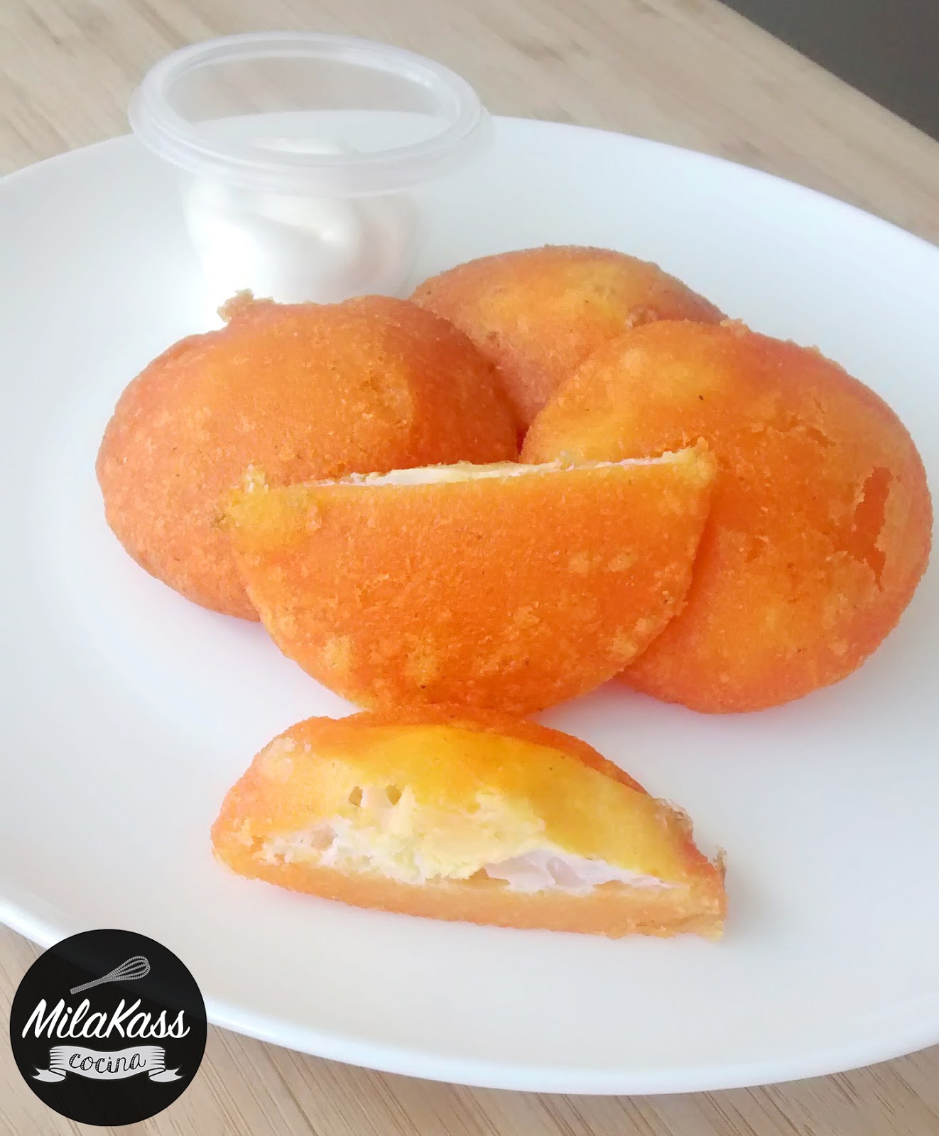 Mini Arepa e' huevo para Niños | Mila Kassapian