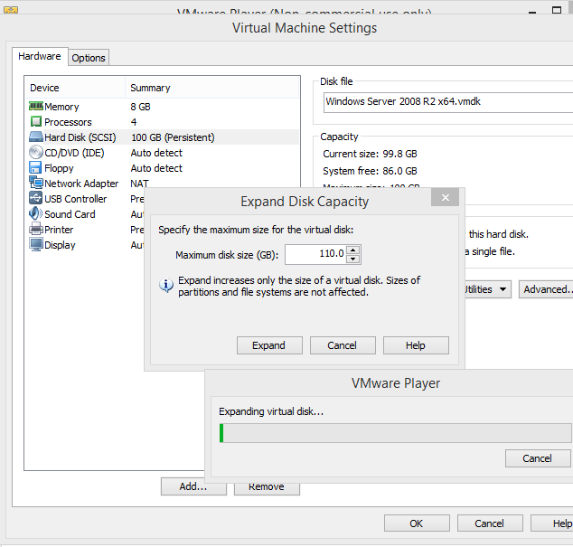 Hunter How To Increase Space On Drive C Of A Virtual Machine Running Windows Server 2008R2 Hunter How To Increase Space On Drive C Of A Virtual Machine Running Windows Server 2008R2