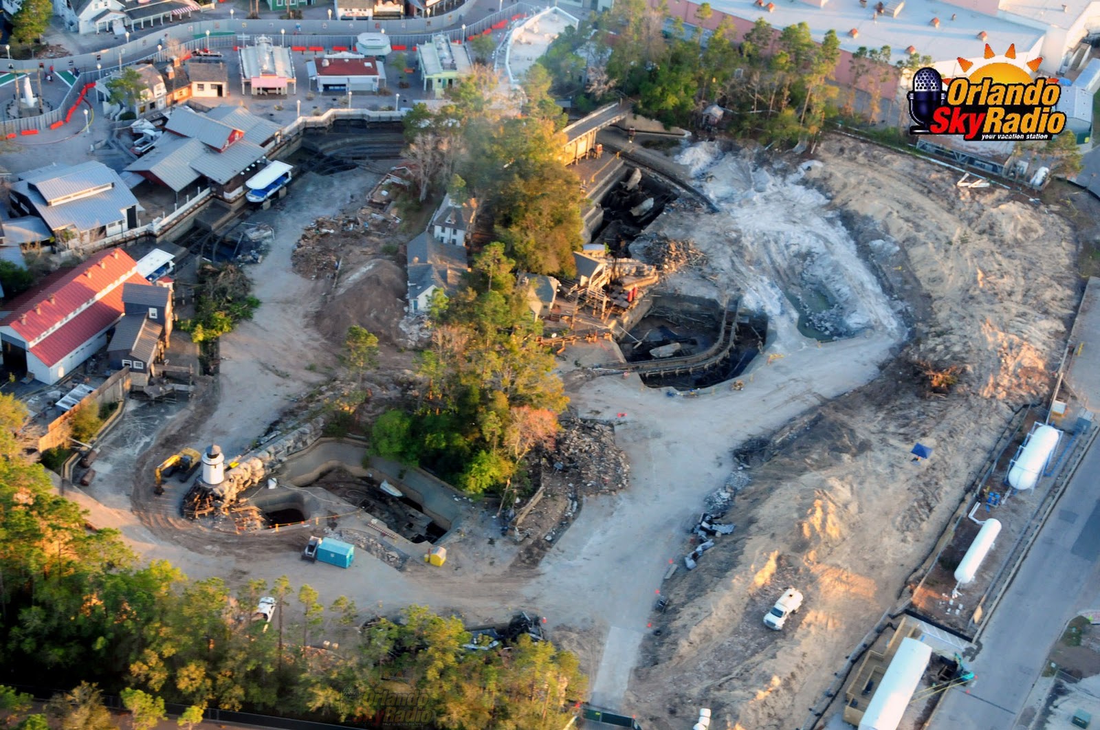 Jaws Ride - Demolished & No Water Photos | The DIS Disney Discussion ...