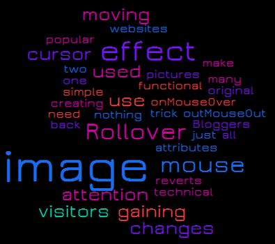 How to Create an Image Rollover Effect | Blogolect