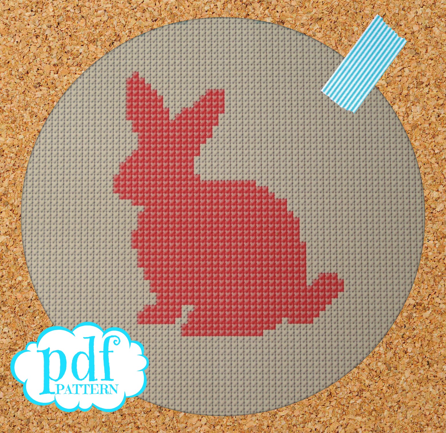 cupcake cutie: Free Easter Bunny cross stitch patterns