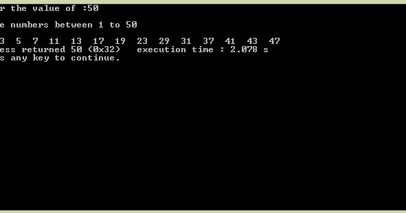 Maths Programs: Write a program to generate all prime numbers between 1 ...