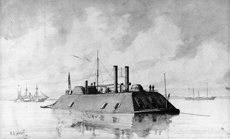 Jims Wargames Workbench 12400th Ironclad Scratchbuild Uss Essex