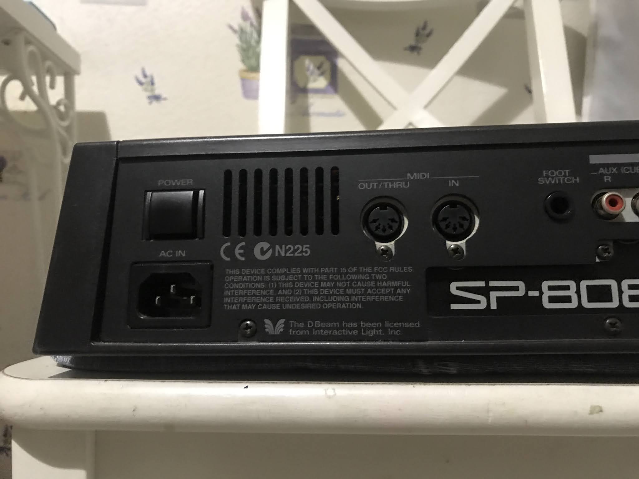 Infrequent Sound [sex.tex] technology: Roland SP-808 Groove Sampler ...