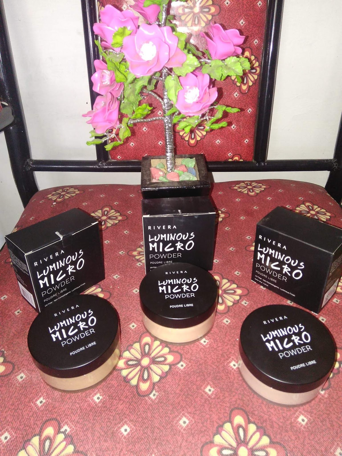 Beauty Life Style: (Review) Micro Luminous Powder Rivera Cosmetics