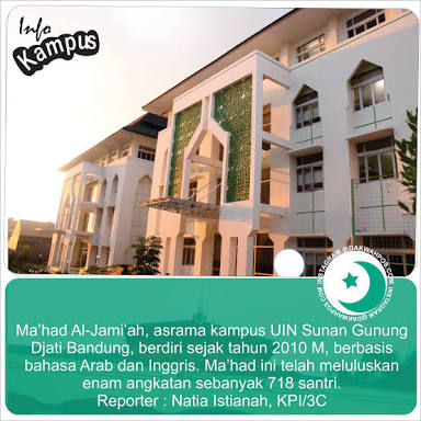Alasan memilih kuliah di UIN Sunan Gunung Djati Bandung
