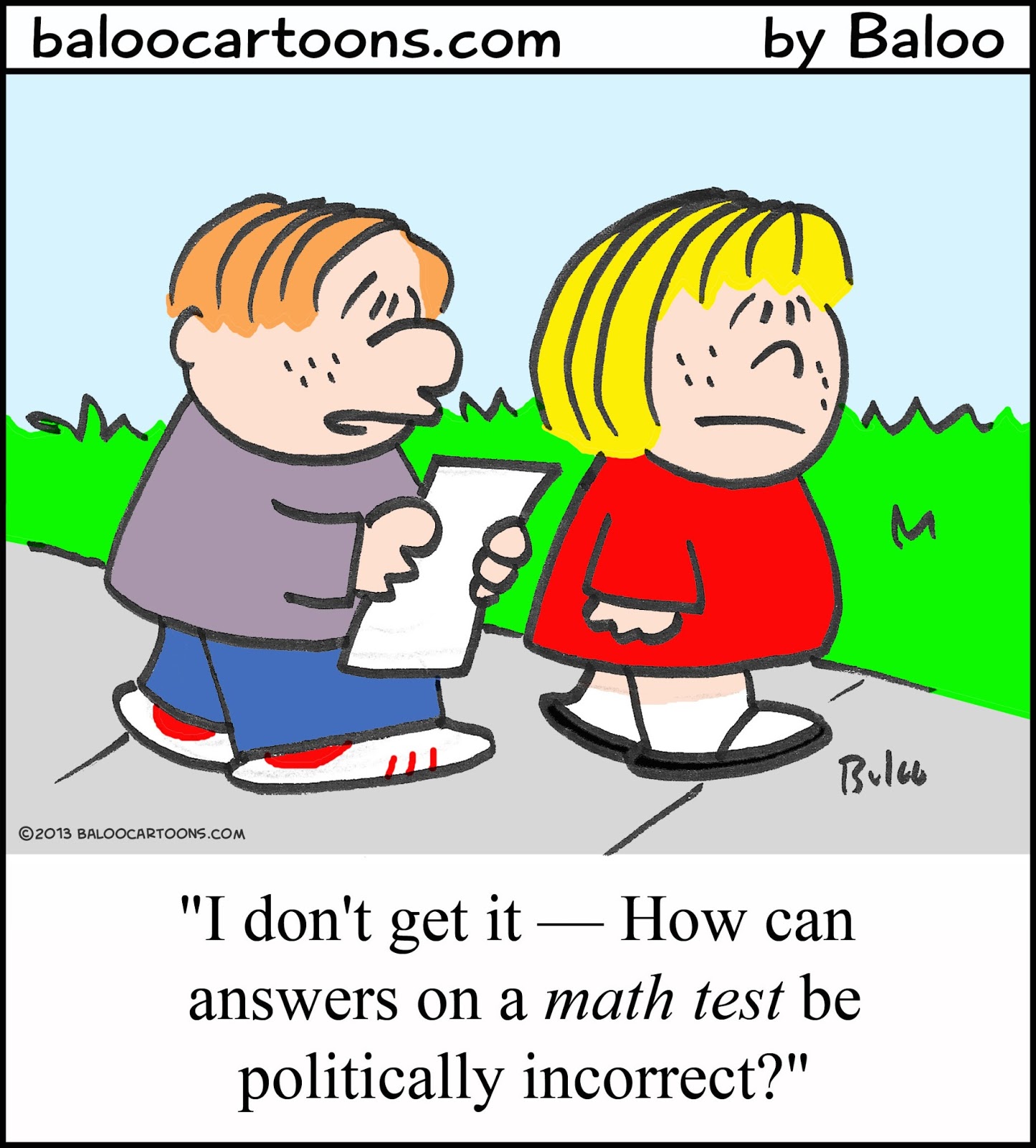 BALOO'S CARTOON BLOG: Political Correctness cartoon