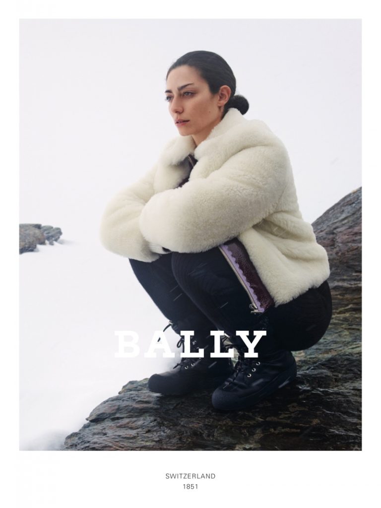 Bally Fall/Winter 2019 Campaign featuring Conie Vallese