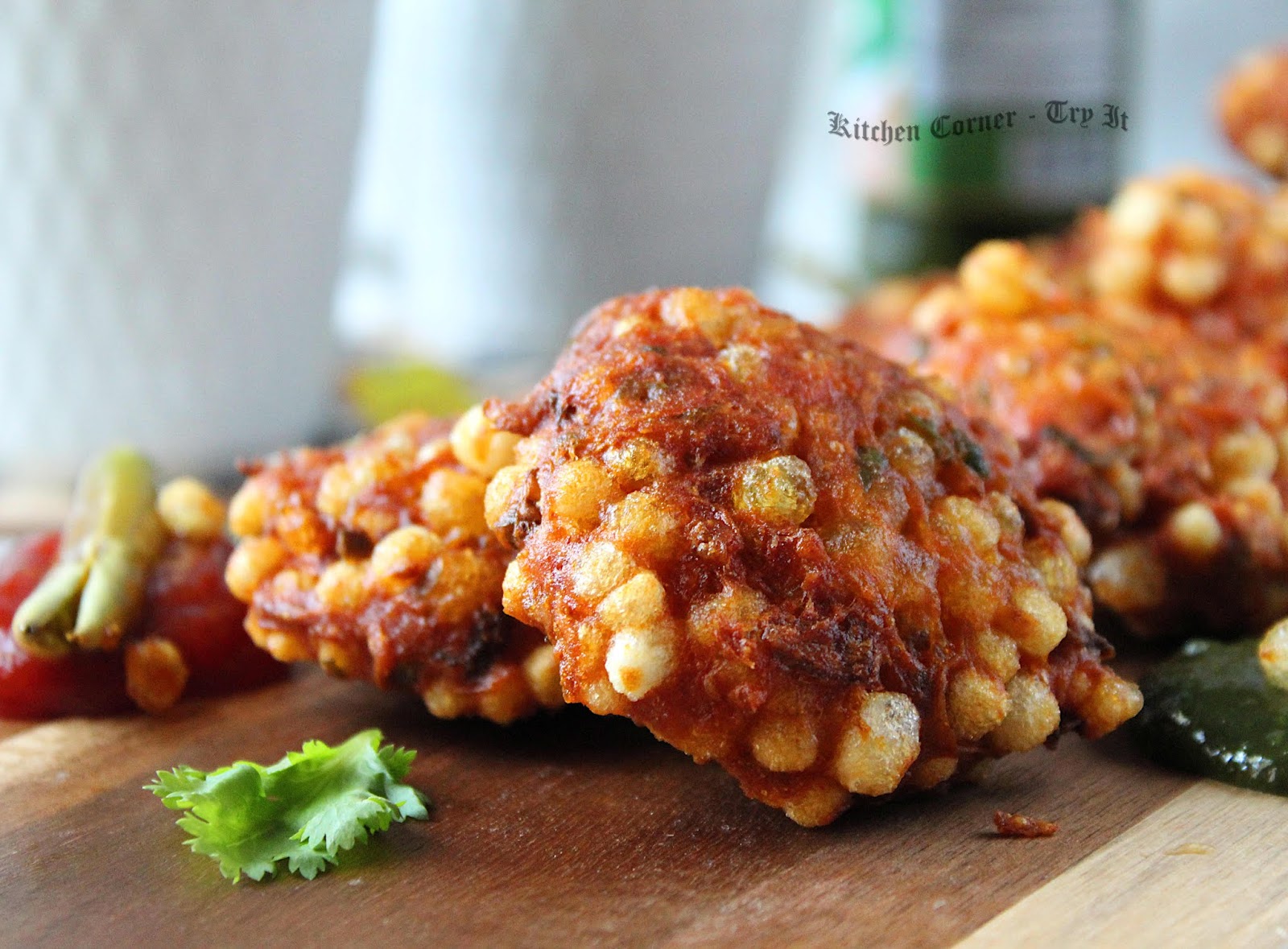 Sabudana/Sago Pearls Vada- Gluten free snack