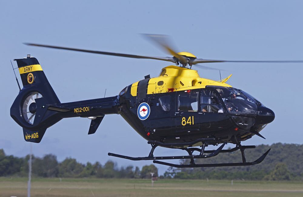 DEFENSE STUDIES: First Airbus EC135 Arrives at Australian Navy Training B.ase