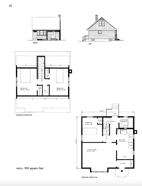 The small Post-War 1 1/2-Storey House - Part One