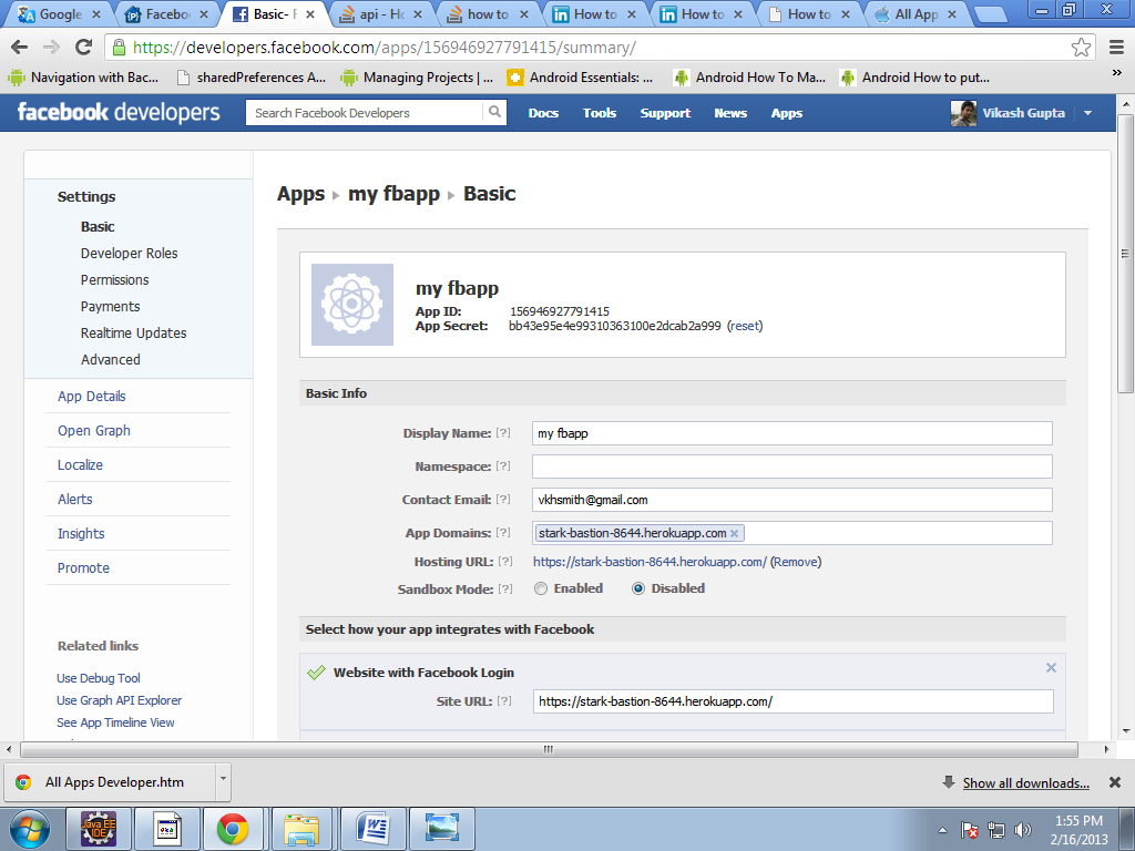 Android Tutorial: How to integrate Facebook & Linkedin in Android Apps