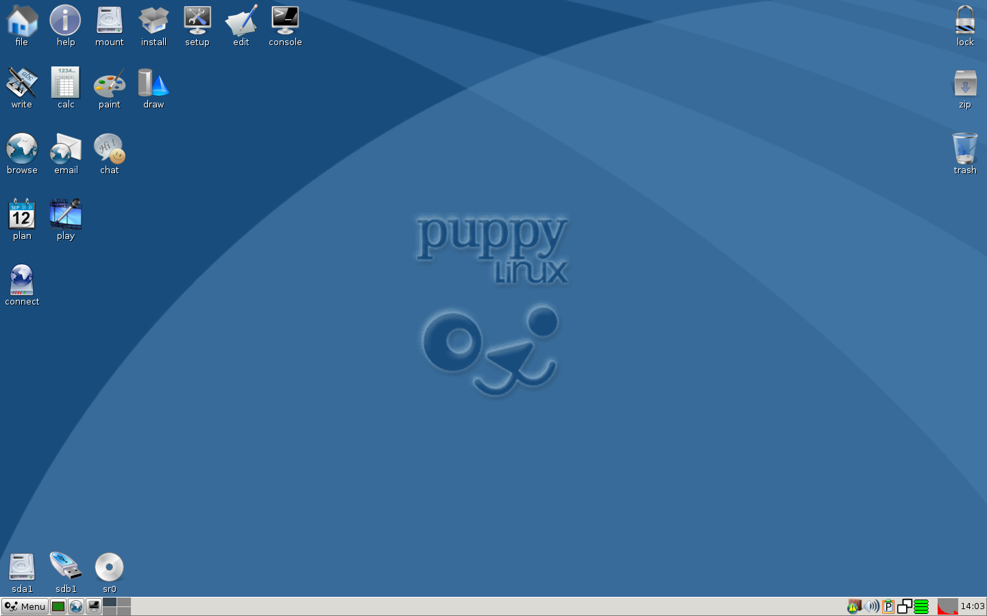 Los Chicos de Sistemas: REVIVE TU VIEJA PC CON PUPPY LINUX