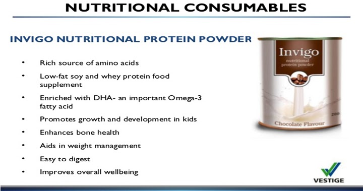 Myvestige: Invigo Nutrtional Protein Powder