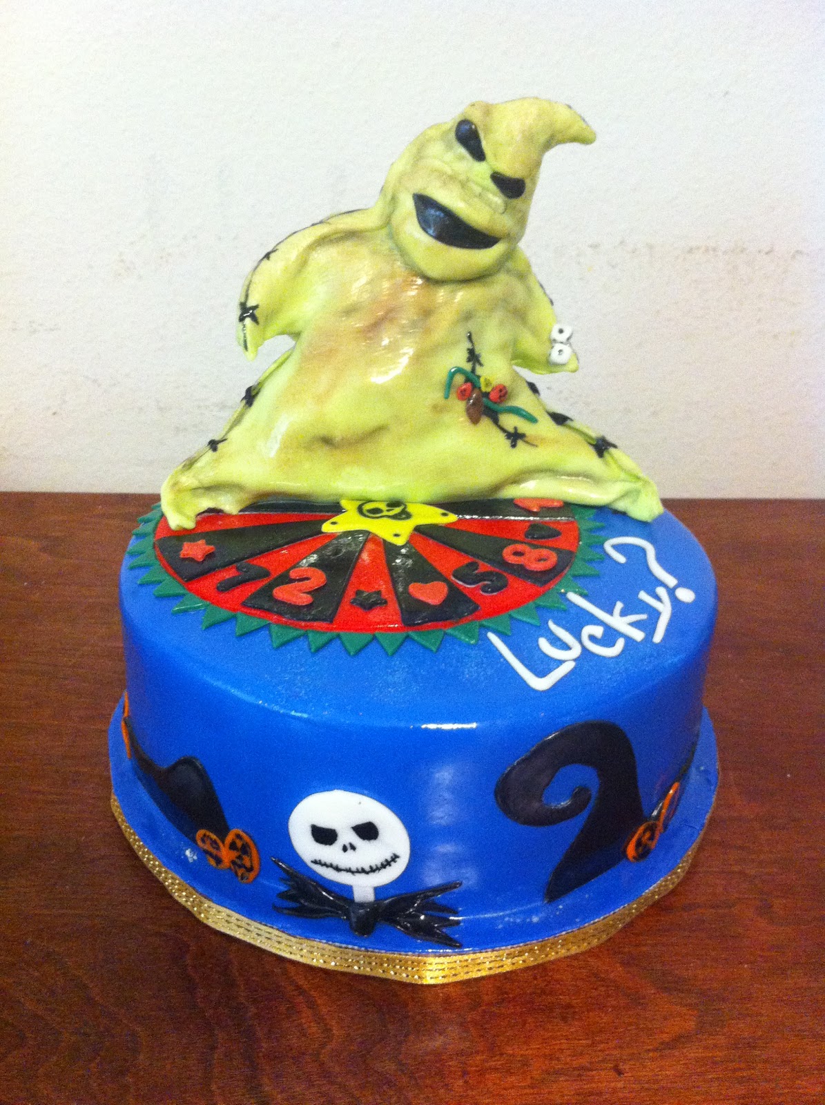 Donna Belle Desserts: Oogie Boogie cake