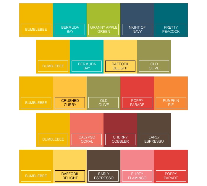 Inkantations and Inkarnations: Bumblebee Colour Combinations