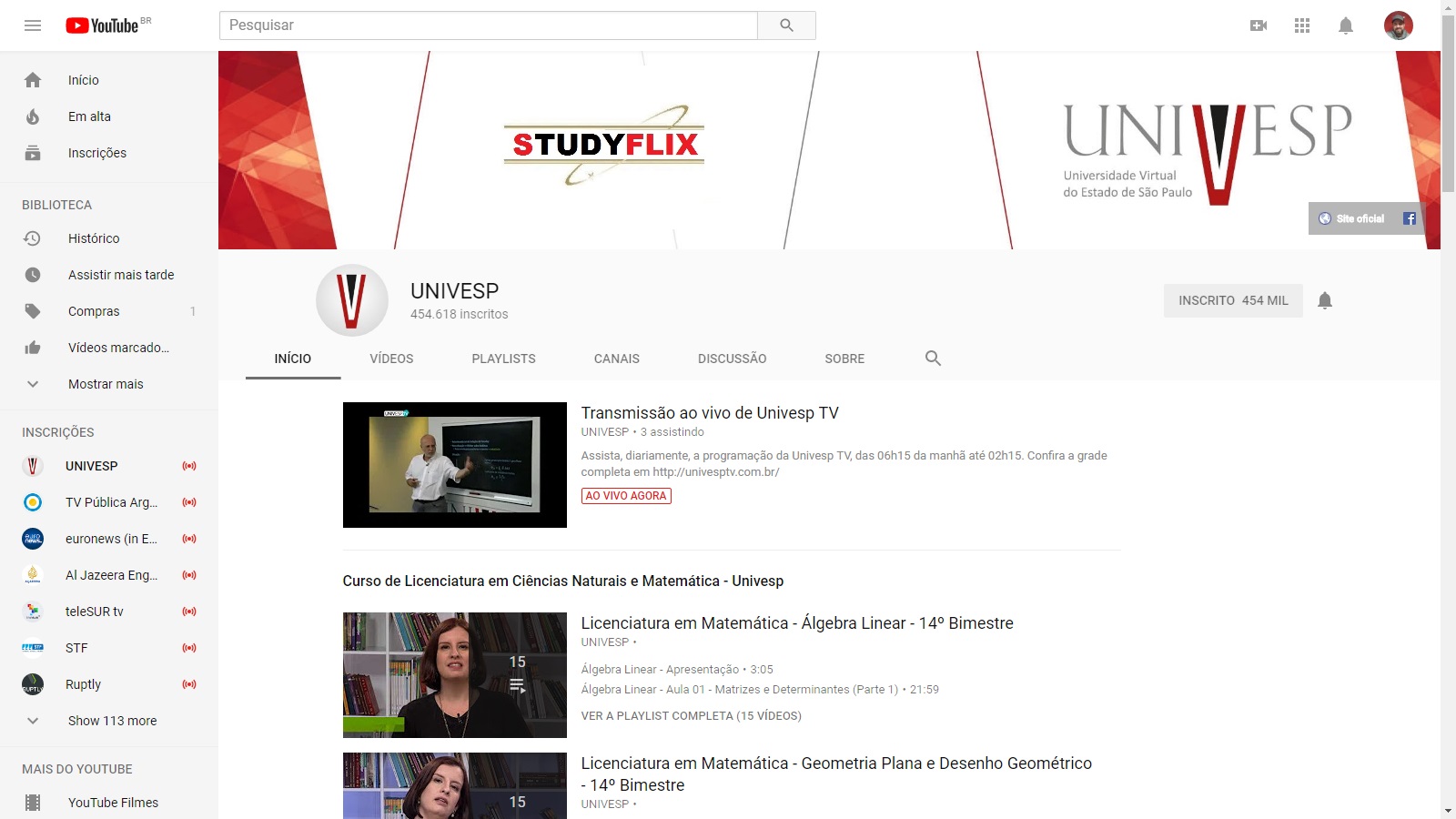 STUDYFLIX(C) (Startup na área de ensino online ED(TECH): abril 2018