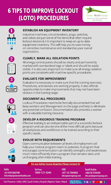 6 Tips to Improve Lockout Procedures - GWG