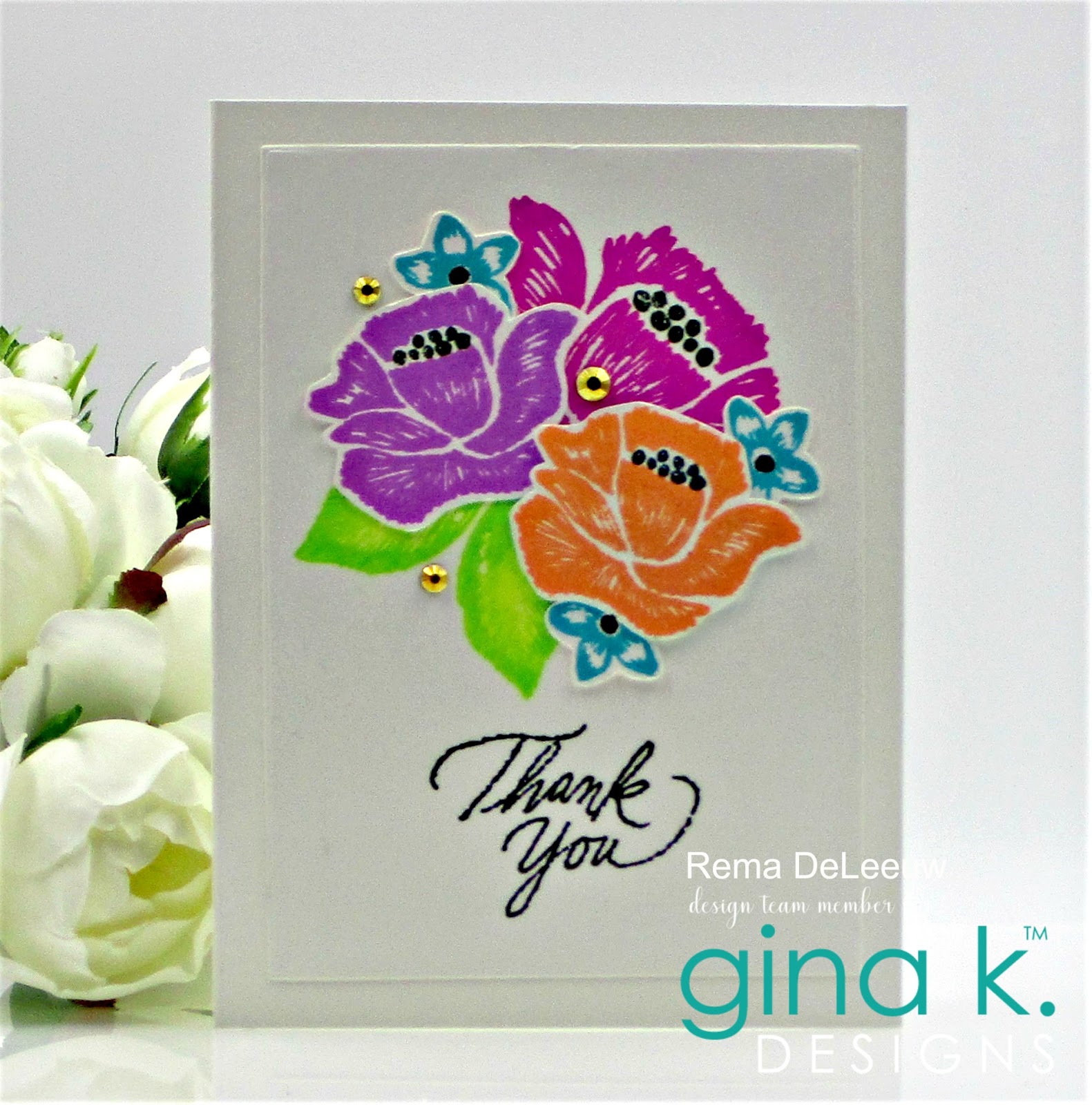 Paper Panache: Gina K. Designs January Release Blog Hop - Day 1
