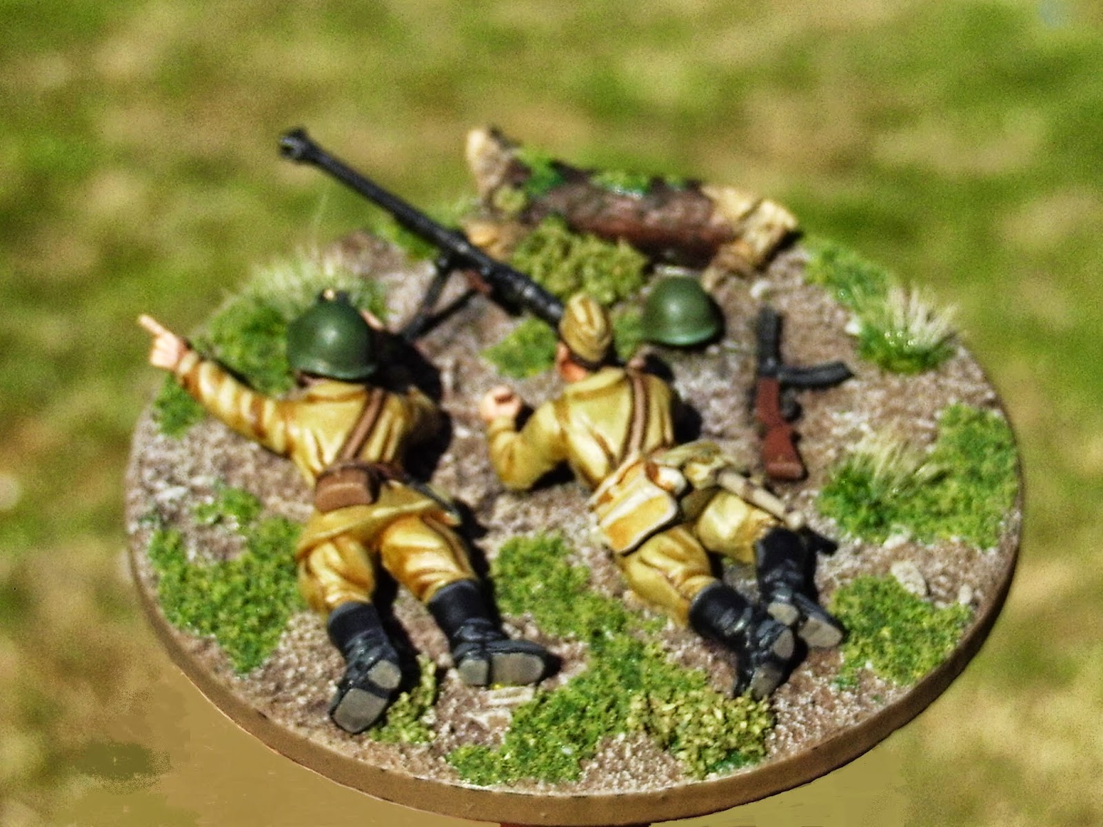 Ubique: Soviet PTRD anti-tank rifle & Crew, Warlord Games