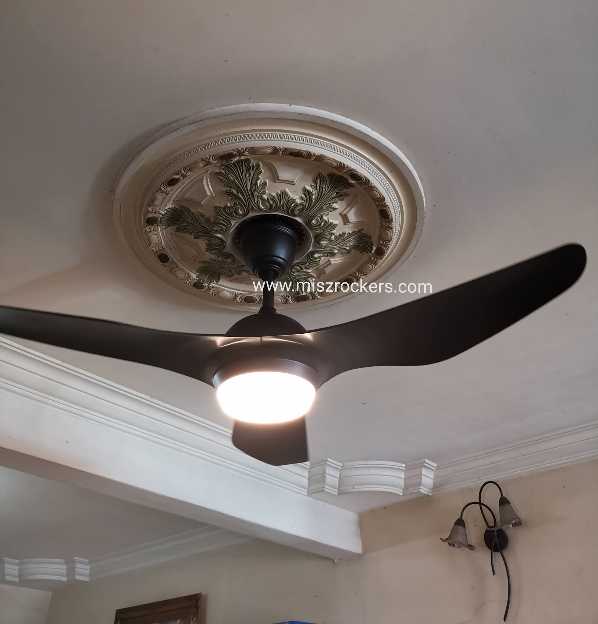 KIPAS SILING ECOLUXE : TUKAR KIPAS SILING ROSAK KE KIPAS SILING BARU ...