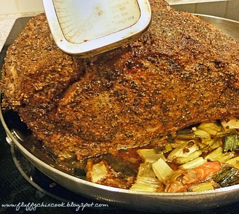 Fluffy Chix Cook: Christmas "Roast Beast" aka Standing Rib or Prime Rib ...