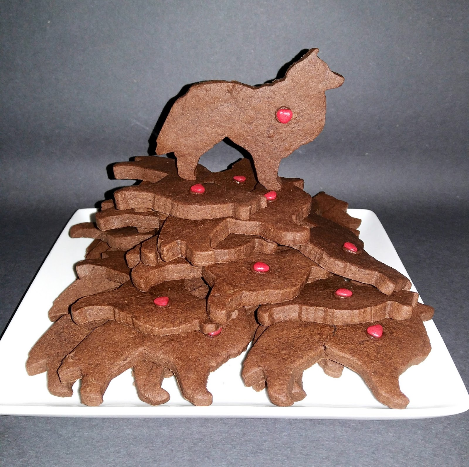 Rebecca's Amazing Creations: Husky Chocolate Sugar Cookies