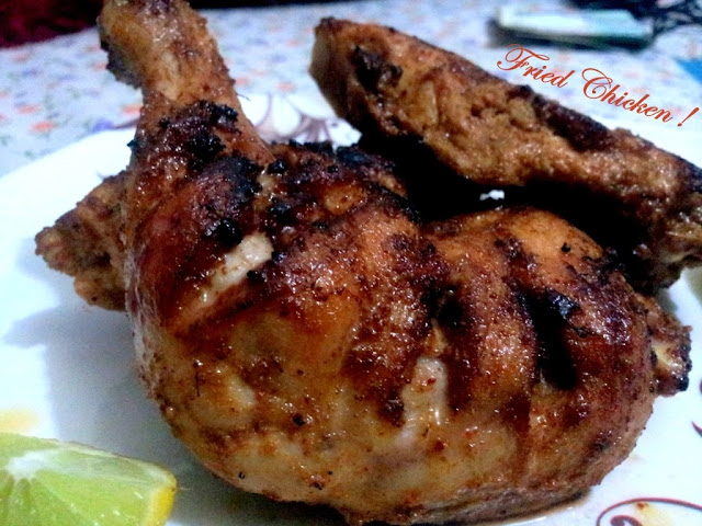 Flavors from my kitchen !: Firey Hot Fried Chicken