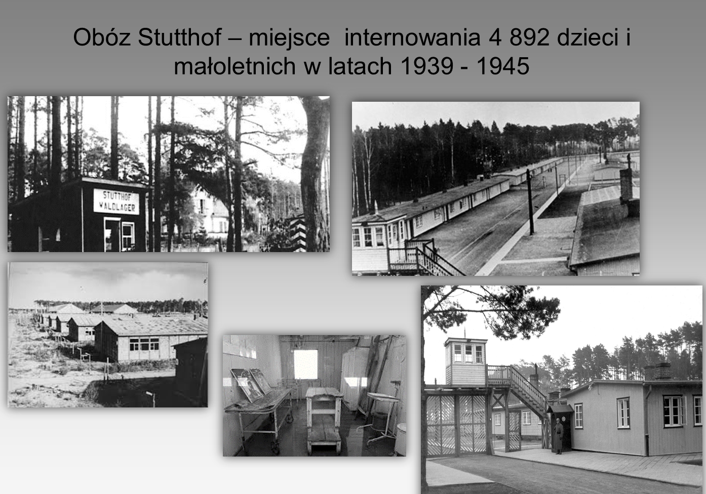 Niemiecki obóz koncentracyjny Stutthof / German Concentration Camp ...