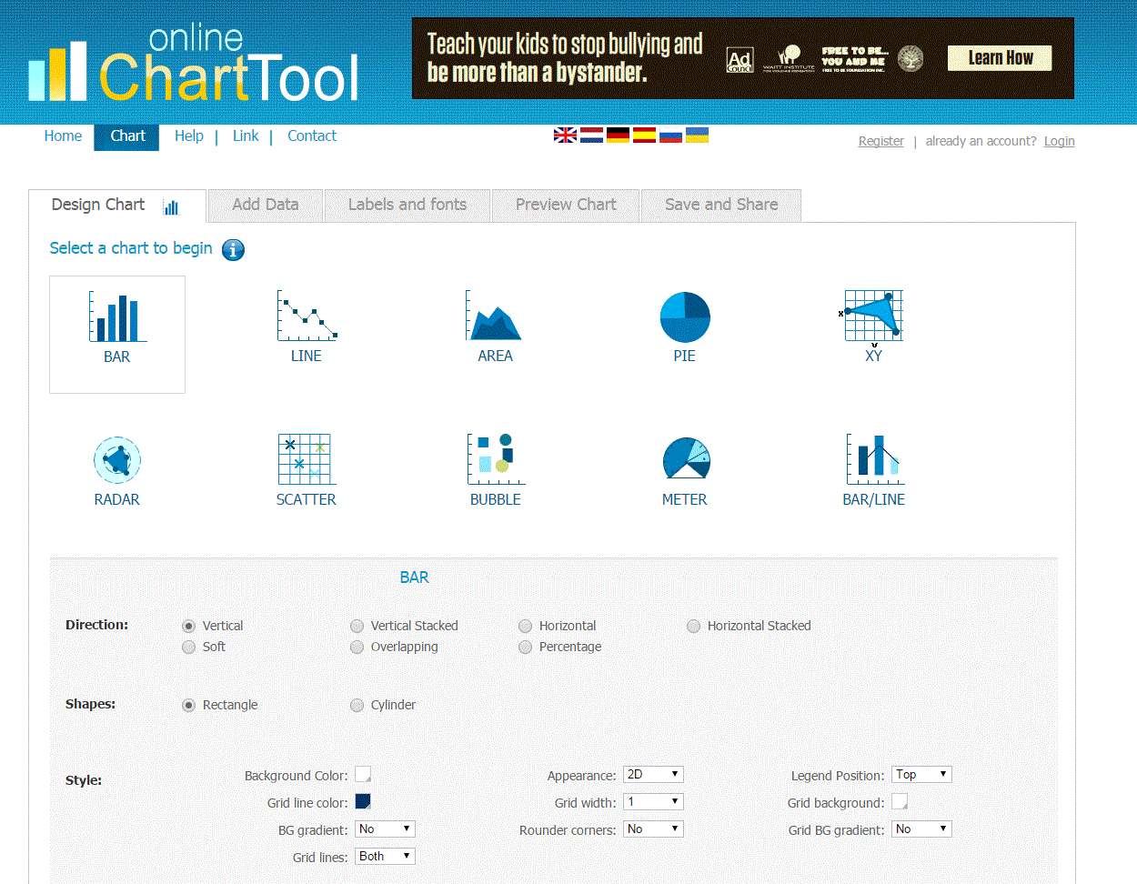 Data Visualization: Chart & Graph Generator Tool