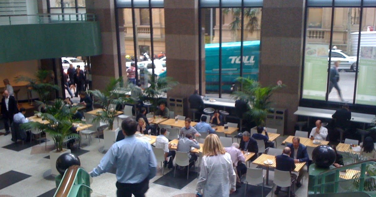 Sydney Lunch Time: The Wintergarden Food Court