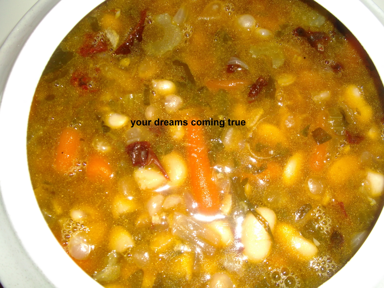 Φασολάδα (Fassoláda)... My Greek Small White Bean Soup