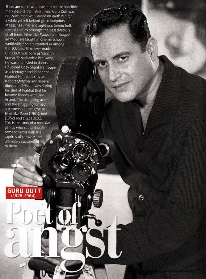 Guru Dutt and his movies ~ Drummer's Diaries