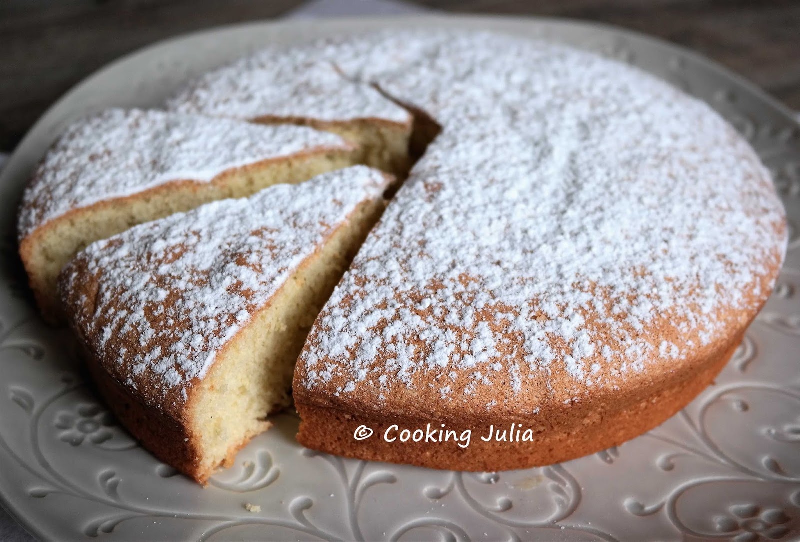 COOKING JULIA : BISCUIT DE SAVOIE