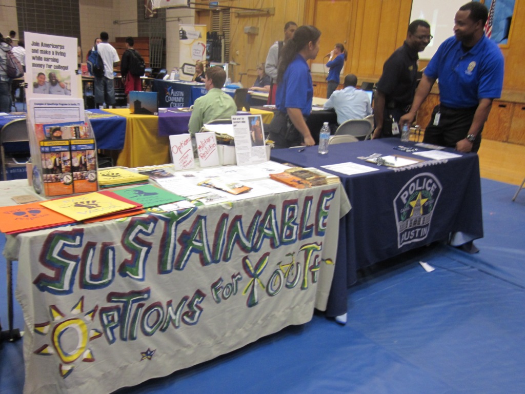 Sustainable Options for Youth: Career Fair at Reagan HS