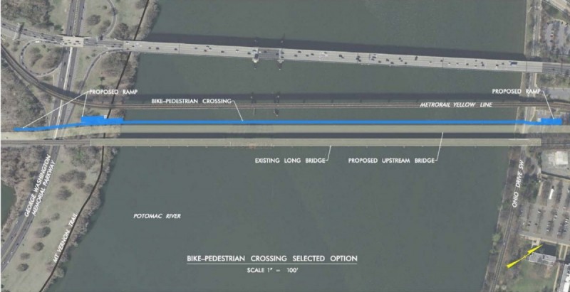 Industrial History: 1904 Long Bridge over Potomac River at Washington, DC