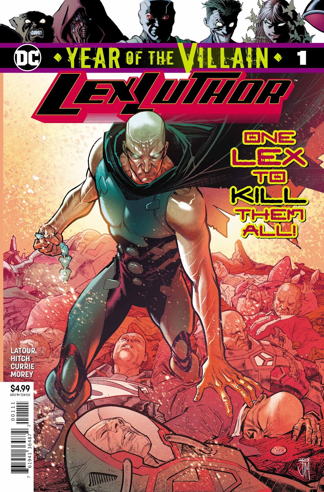 Weird Science DC Comics: PREVIEW: Year of the Villain: Lex Luthor #1