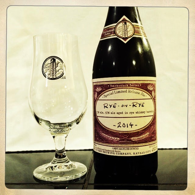 NorCal Beer Blog: Boulevard Brewing Company Rye-On-Rye - 33% Ale, 67% ...