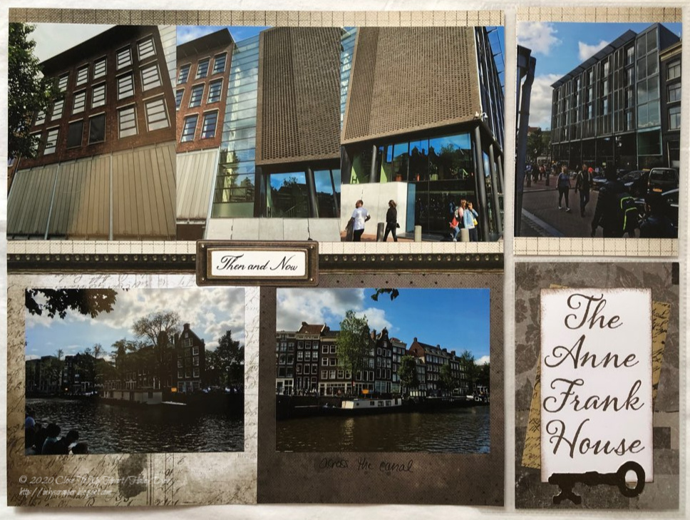 The Inky Scrapper: Anne Frank House Layout