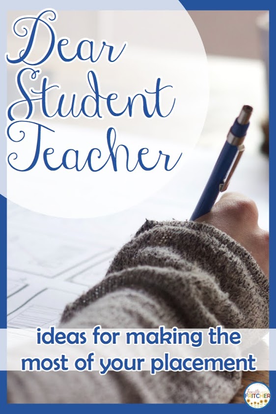Fourth and Fritcher: Student Teacher Advice Fourth and Fritcher: Student Teacher Advice