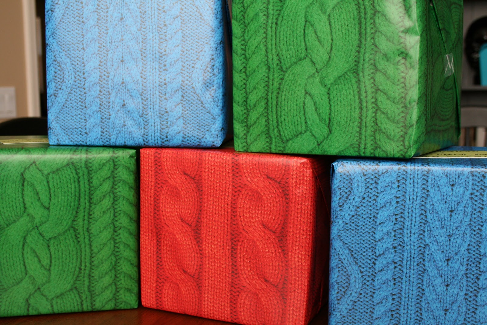 I don't have time to knit presents for everyone... but I did get ...