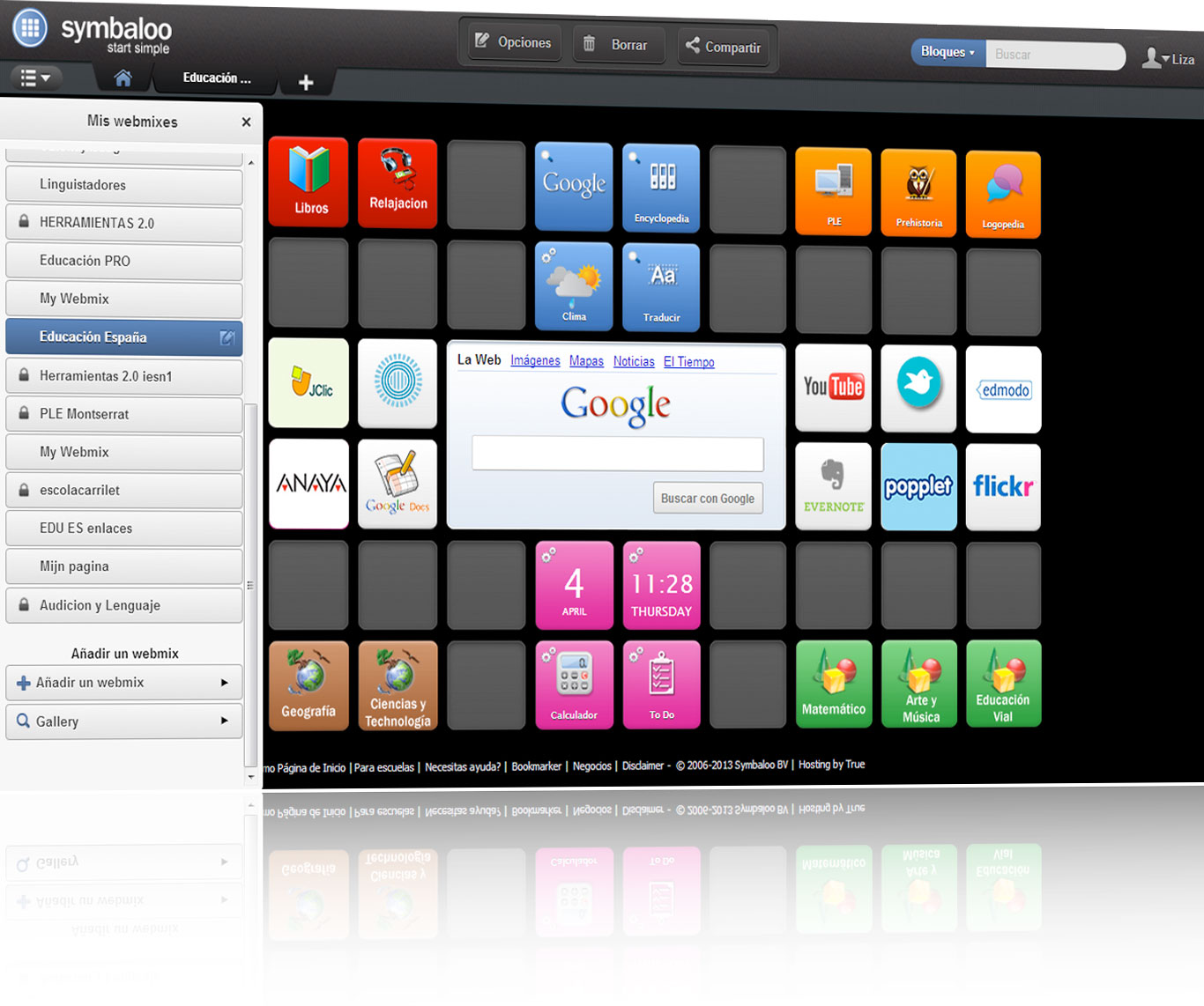 Diario de Aprendizaje: Symbaloo, potente herrmaienta 2.0 para el ...