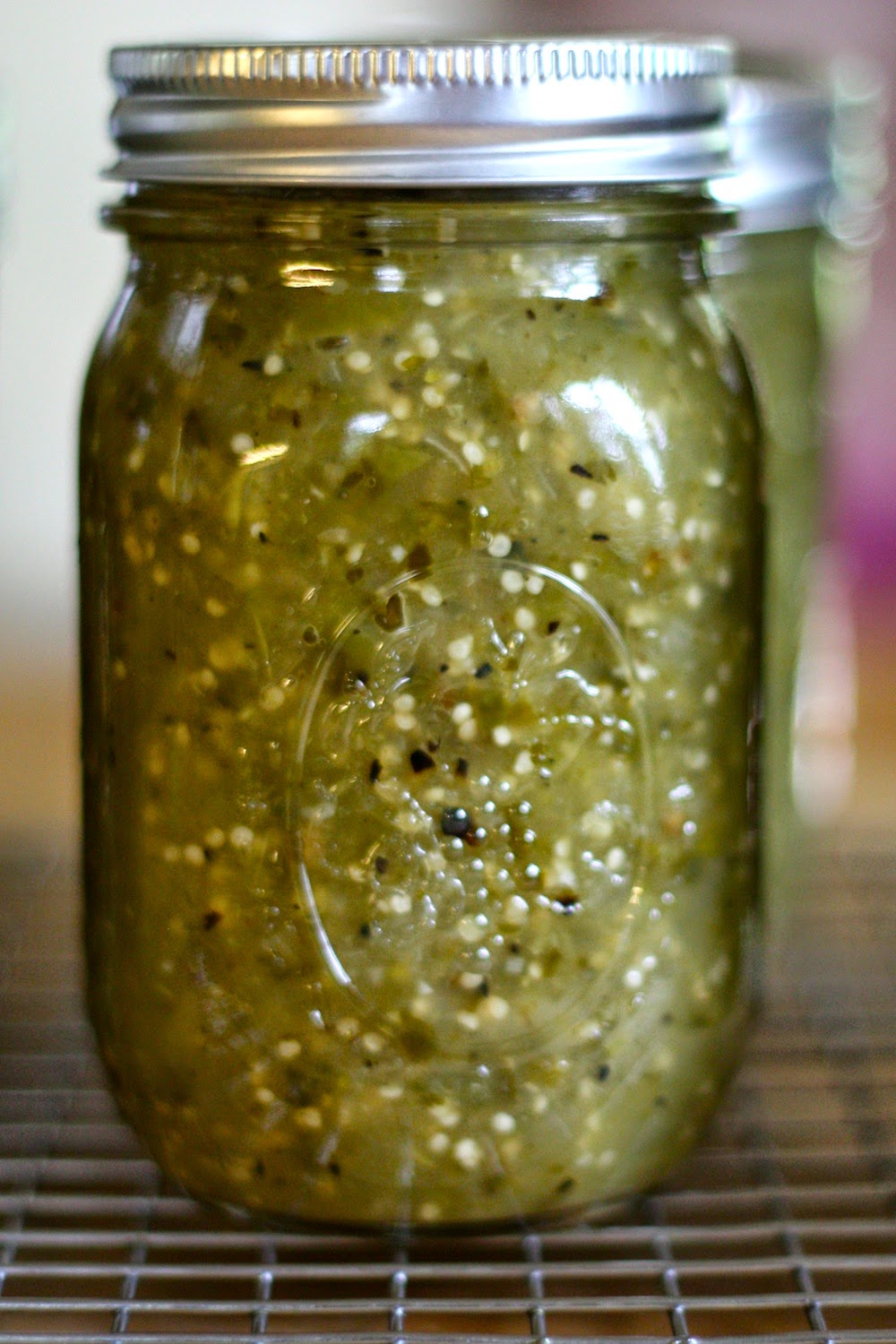 ben and birdy: Your Famous Tomatillo Salsa