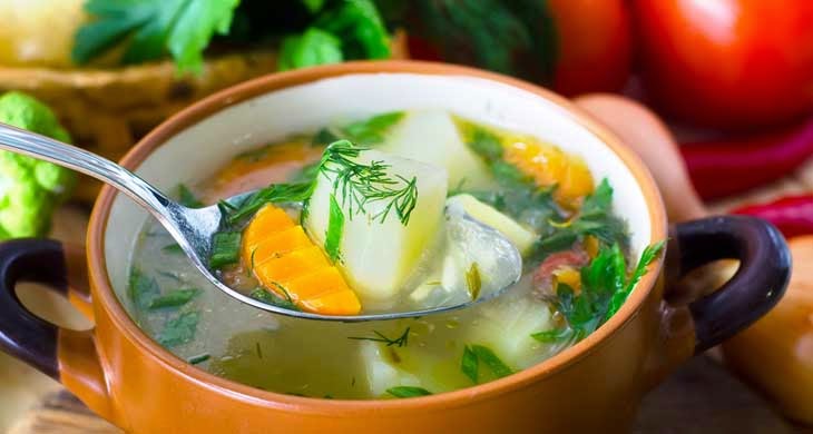 Chinese Pure Vegetable Soup