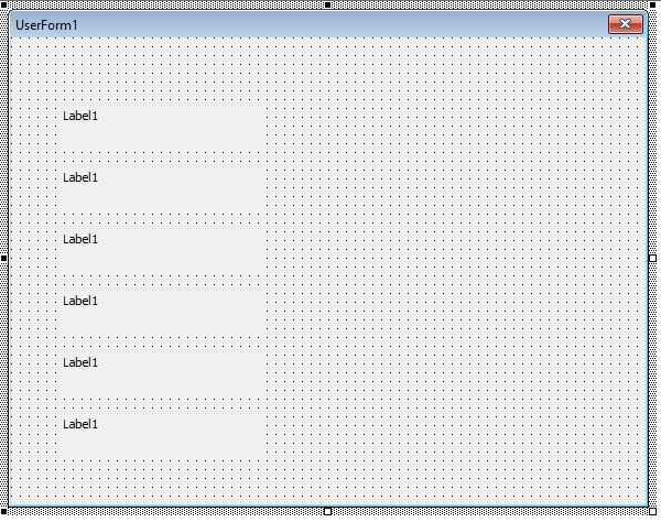 Excel Vba Solutions How To Add Labels To Vba Userforms