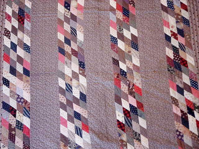 Barbara Brackman's MATERIAL CULTURE: Purple Period Patchwork