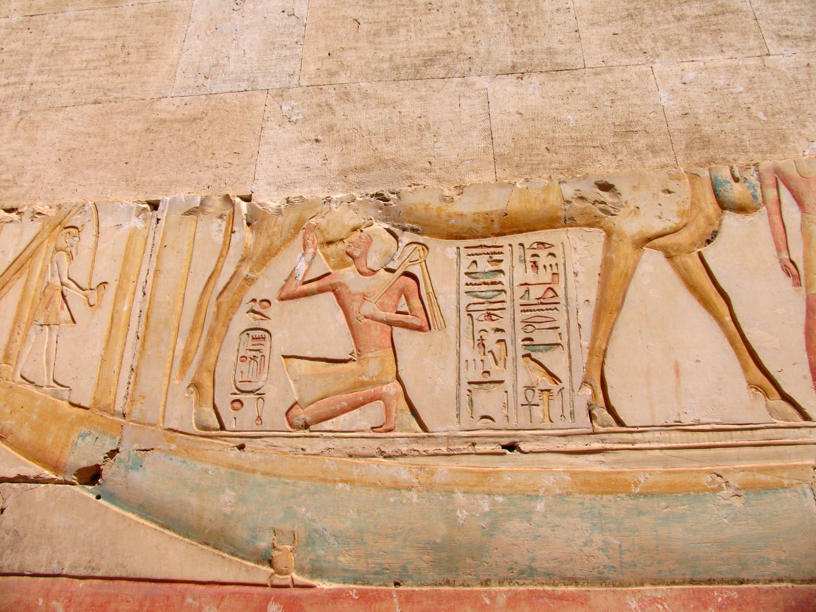 TRAS LA MIRADA DE ISADORA: Templo de Ramsés II en Abydos; 3ª parte