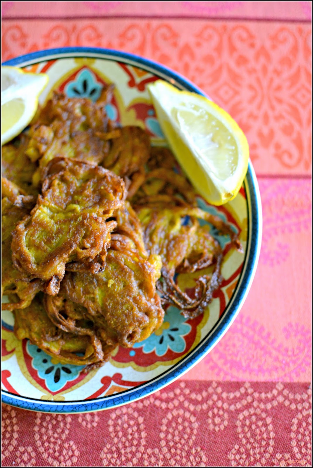 Sweet my Kitchen: Bhajis de cebola