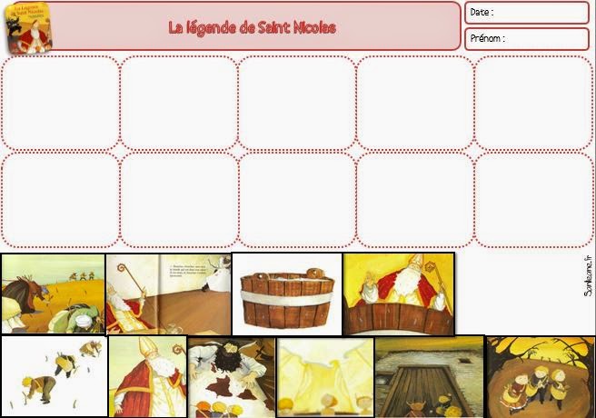 La classe de Sanléane: La légende de Saint Nicolas