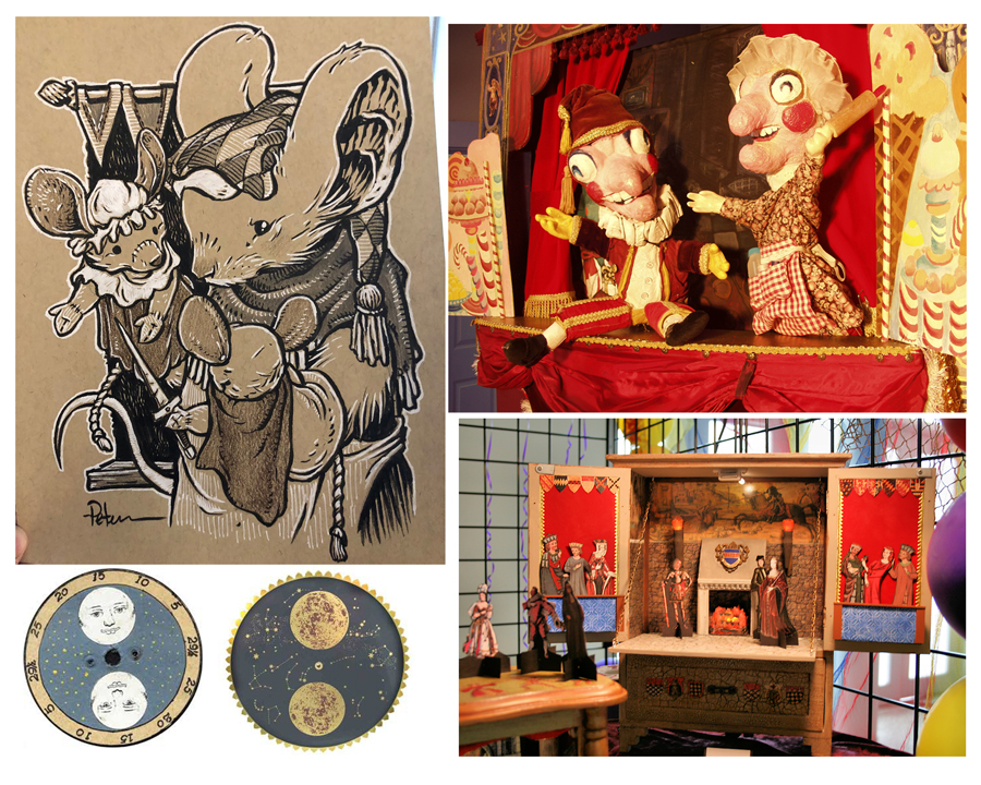 David Petersen's Blog: Mouse Guard 'Puppet Theater' Process